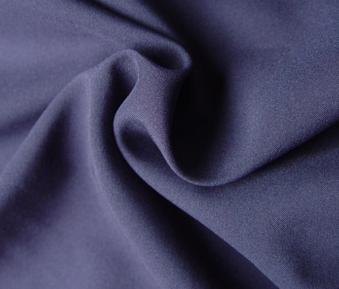 Purple 100% Polyester Woven Fabric 78 Gsm Customized Color Eco - Friendly